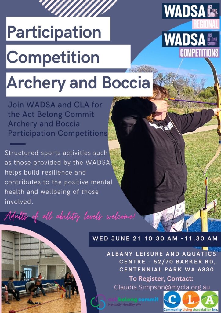 Competition Day with WADSA - Community Living Association Inc.