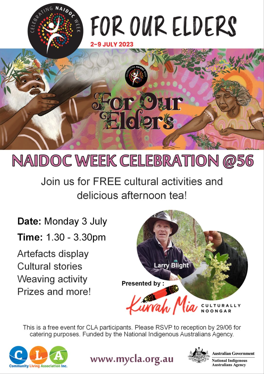 NAIDOC week celebration - Community Living Association Inc.