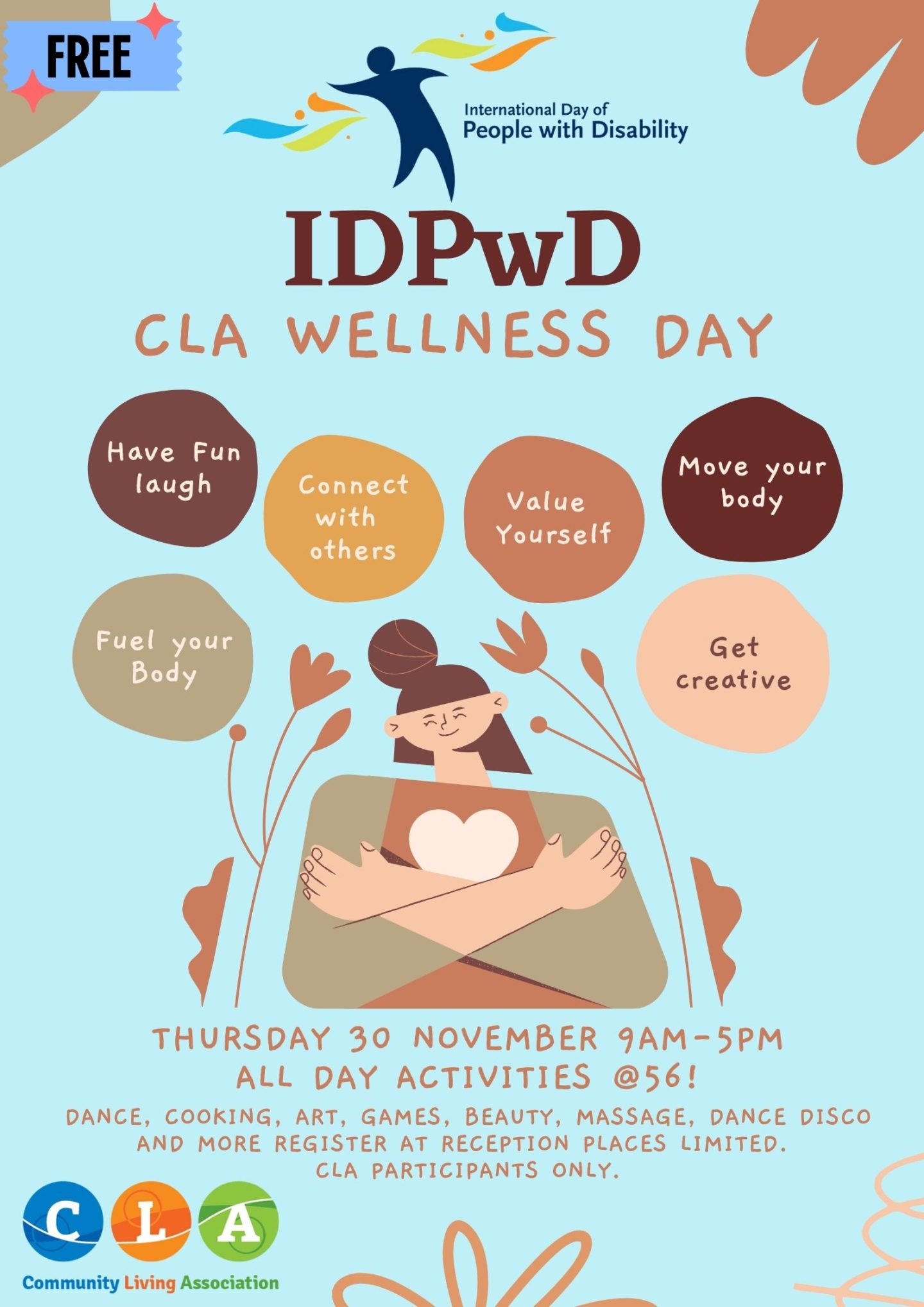 Wellness Day at CLA - Community Living Association Inc.